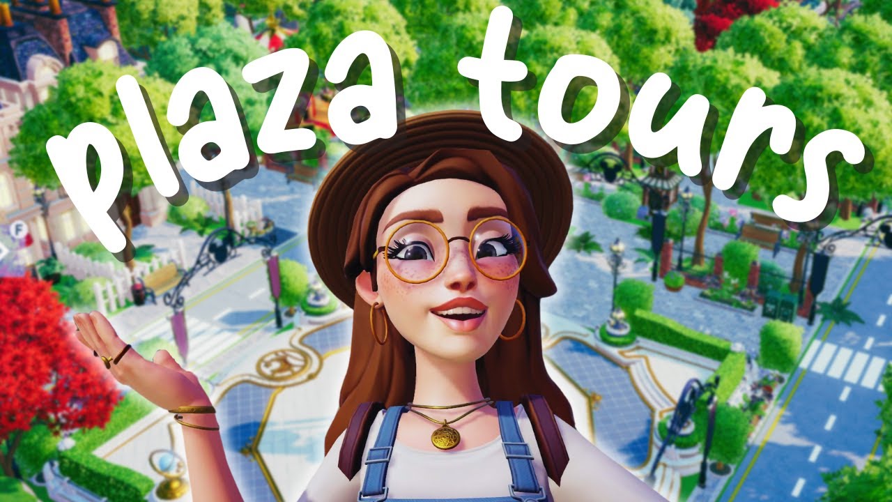 I toured 7 BEAUTIFUL plaza designs! // Disney Dreamlight Valley Tours ...