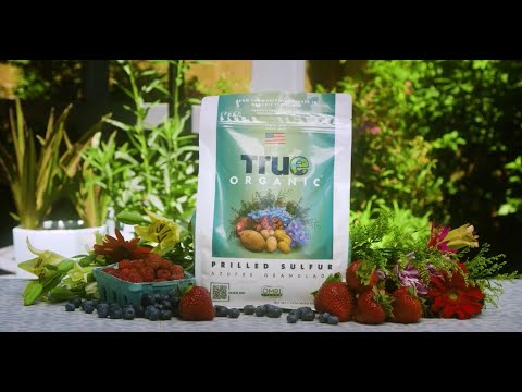 How to Apply True Organic Prilled Sulfur - YouTube