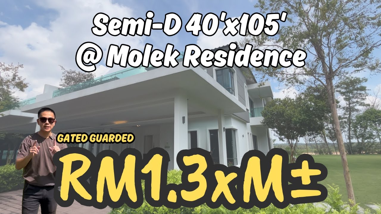 Molek Residence | Rumah Semi-D 2 Tingkat | Gated Guarded | RM1.3xM ...