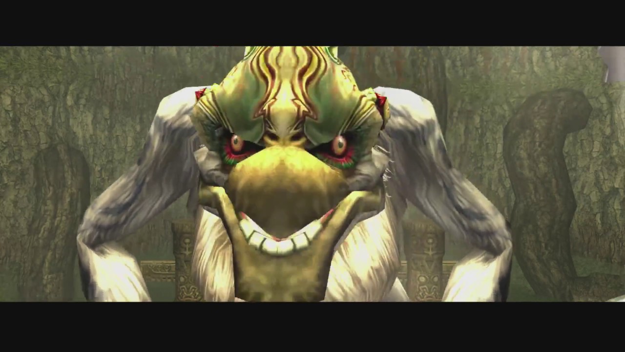 the legend of zelda twilight princess HD mini boss ook baboon - YouTube