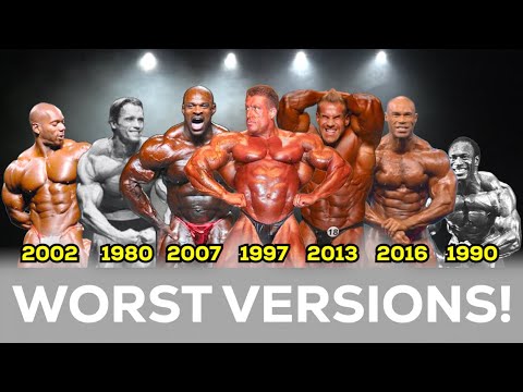 The Worst Versions of Legendary Bodybuilders! - YouTube