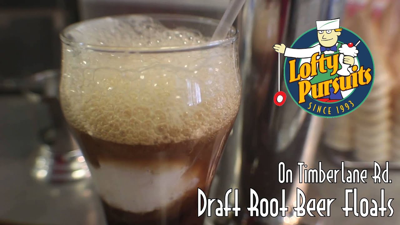 Draft Rootbeer Floats at Lofty Pursuits - YouTube