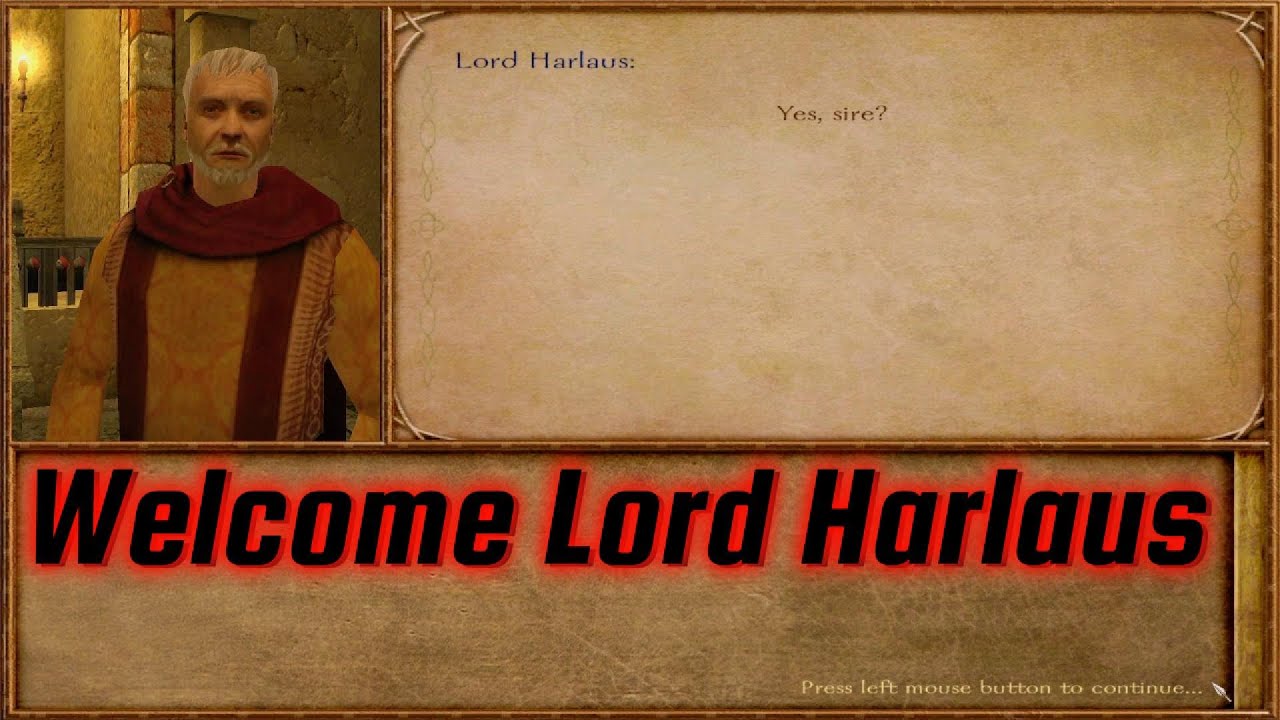 Mount Blade Warband - King Harlaus join in my Kingdom - YouTube