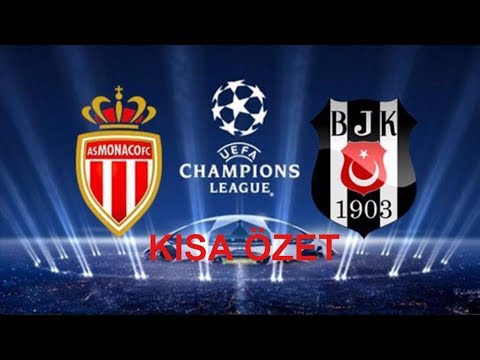 Beşiktaş 2 1 Monaco Geniş Maç Özeti Türkçe Spiker   17 10 2017