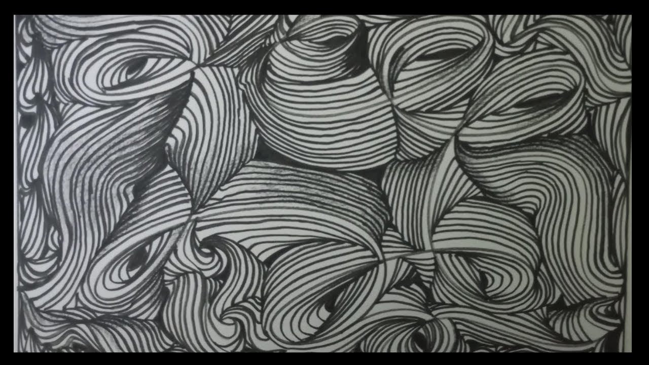 The art of drawing lines into beautiful images - YouTube