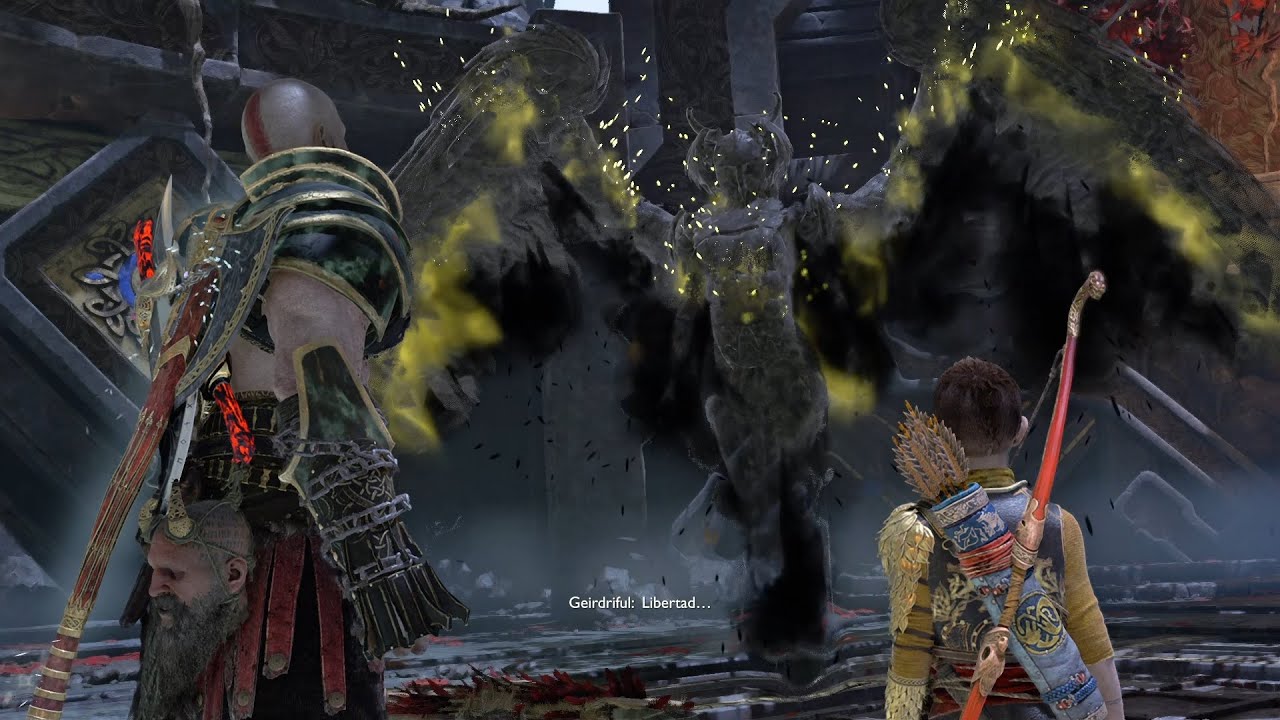 GOD OF WAR - Capítulo 35 - Valquiria GEIRDRIFUL. - YouTube