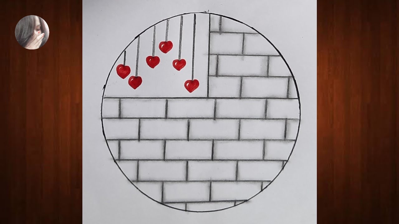 Pencil drawing in a circle || Drawing pictures || Circle drawing - YouTube