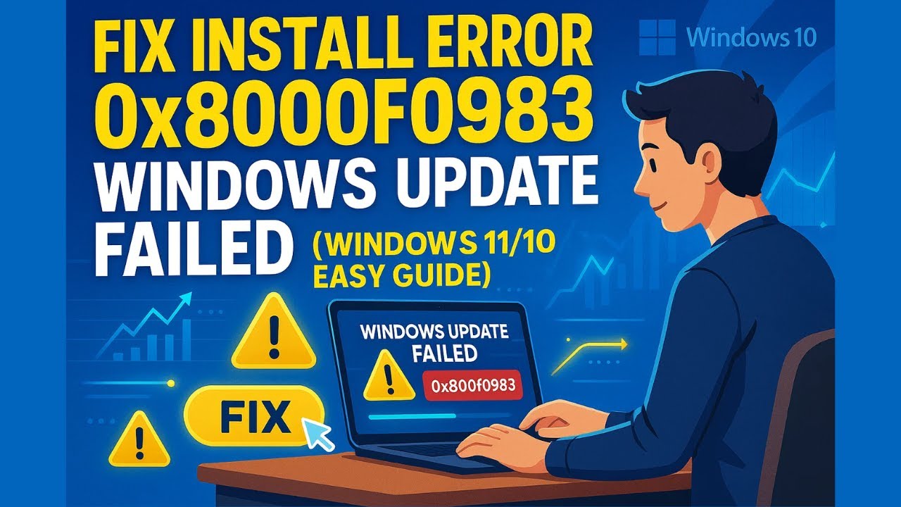 Fix Install Error 0x800f0983: Windows Update Failed (Windows 11/10 Easy ...