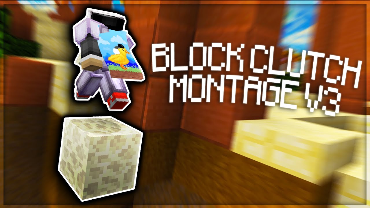 Block Clutch Montage V3 - 40+ Clutches (Hypixel Skywars) - YouTube