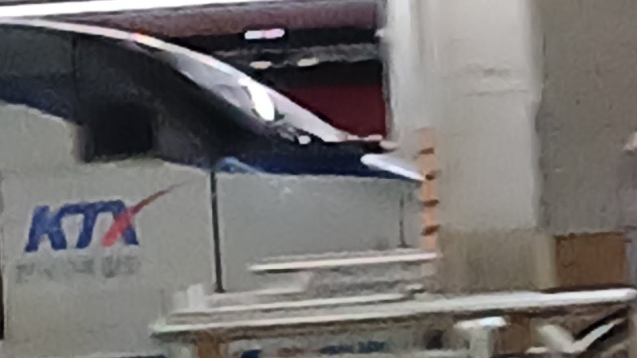 설명절 특집 2025.02.01 코레일 동대구역 서울발 부산행 KTX #103열차 27편성 진입 - YouTube