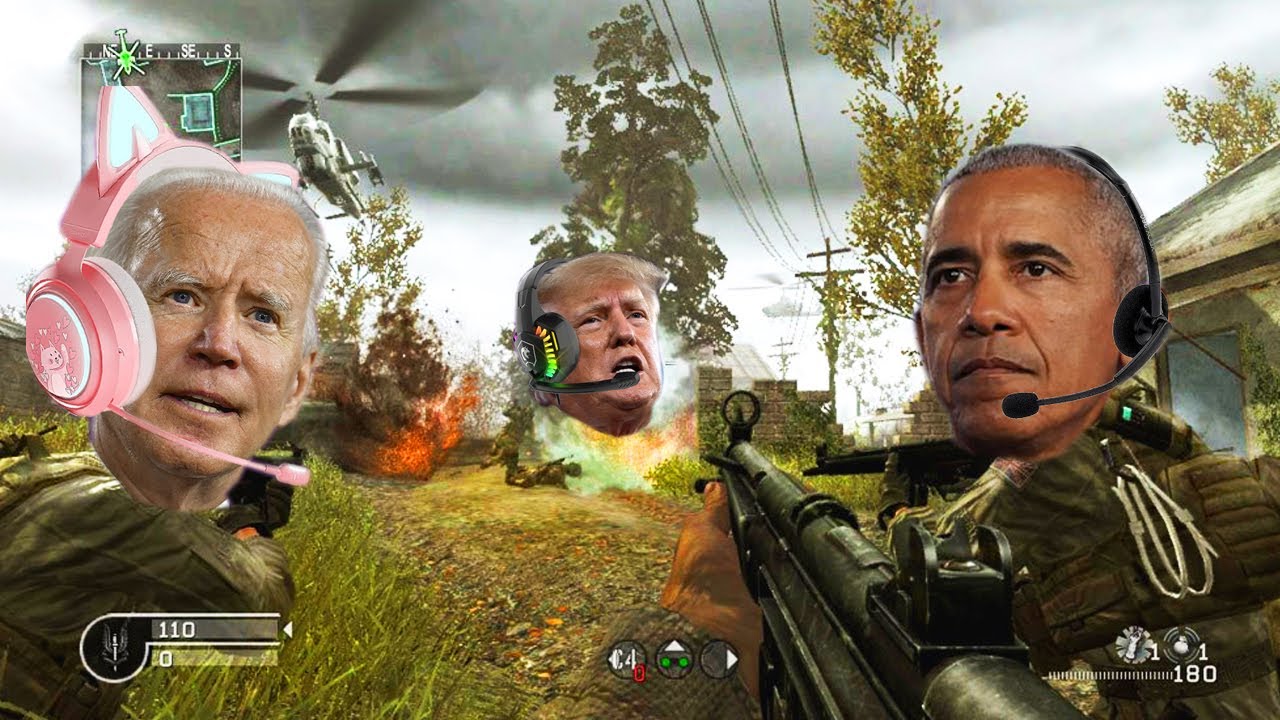 The Gamer Presidents 1v1 On COD 4 ft. @Syndicate - YouTube