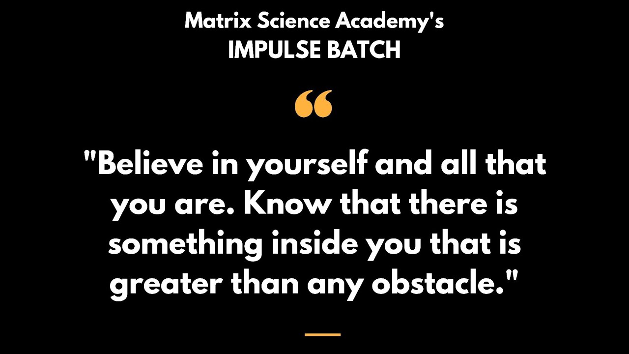 MOTIVATIONAL QUOTES | MHT-CET MOTIVATION 2023 | IMPULSE BATCH | MATRIX ...
