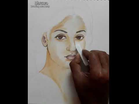 Soft pastel portrait tutorial for beginners / Soft pastel portrait ...