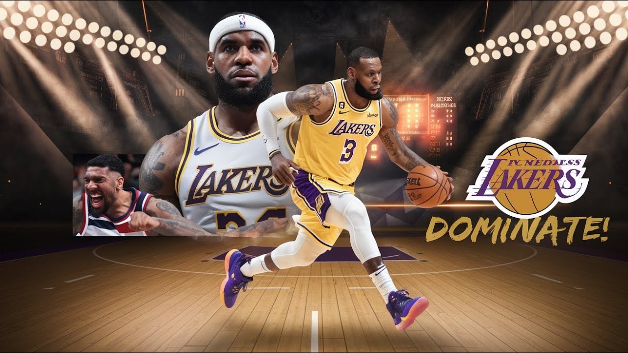 LeBron & Bronny Shine in Lakers' Blowout Win! - YouTube