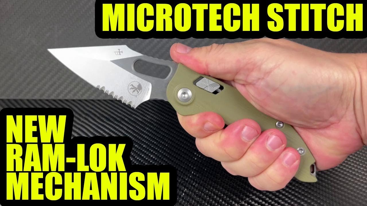 Microtech Ram-Lok Stitch - YouTube