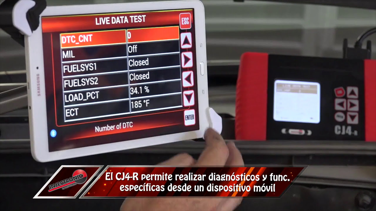 Así FUNCIONA de manera REMOTA EL CJ4-R POR BLUETOOTH. Equipo de ...