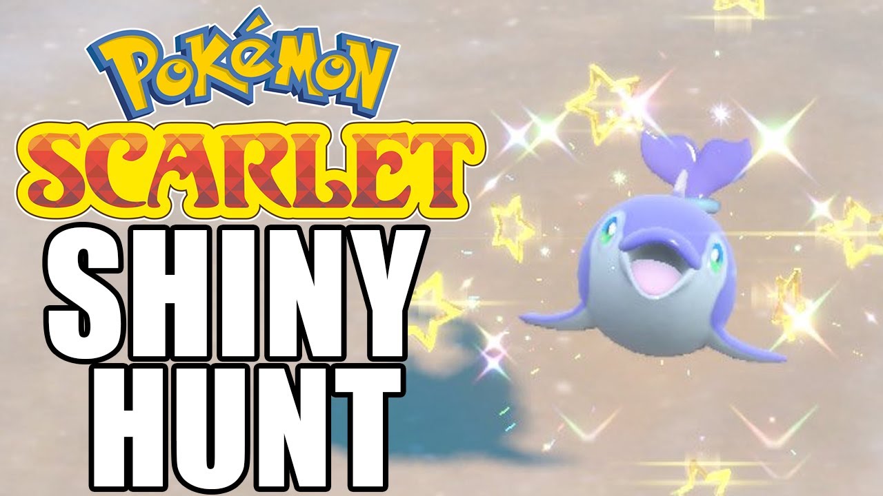 Live Shiny Hunting (FOUND) FINIZEN in Pokémon Scarlet and Violet! - YouTube