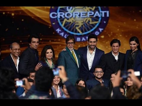 Shahrukh Khan Promotes Happy New Year In Kaun Banega Crorepati - YouTube