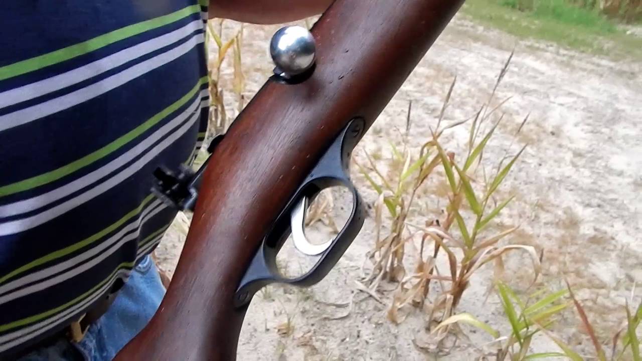 Savage Model 5 .22 Bolt Action Rifle w/ WFC150 Rear - YouTube