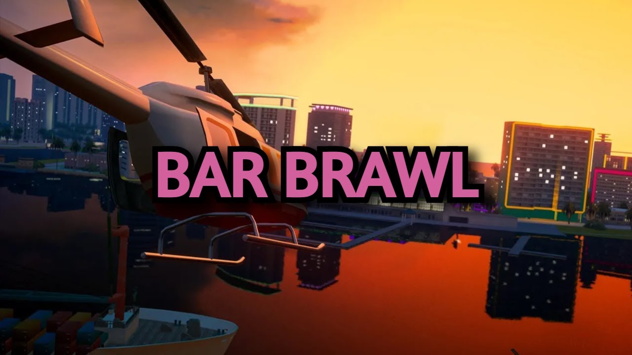 GTA Vice City Nextgen Edition - Mission 31 - Bar Brawl - YouTube