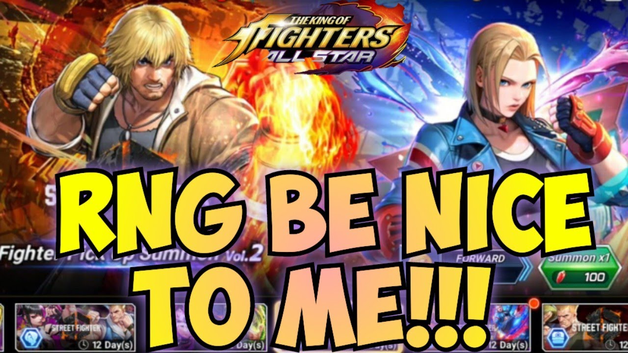 KEN AND CAMMY SUMMONS! - KOF ALL STAR - YouTube