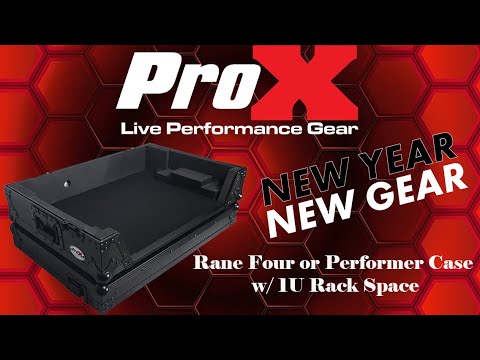 ProX XS-RANEFOURWBL | Rane Four or Performer Case w/ 1U Rack Space ...