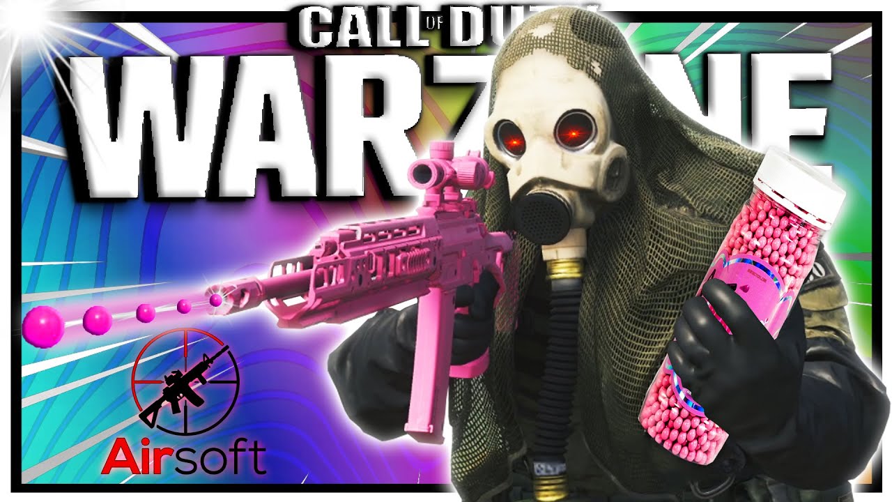 I Used An AIRSOFT GUN In WARZONE And It Was AMAZING! - YouTube