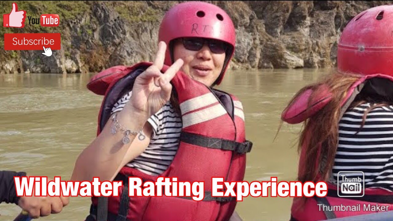 Wildwater Rafting with my teammates - YouTube