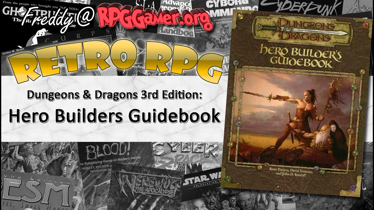 Dungeons & Dragons: Hero Builders Guidebook | Retro RPG - YouTube