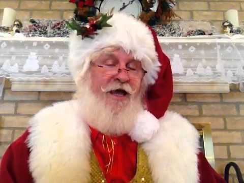 Santa talking to kids 2012 - YouTube