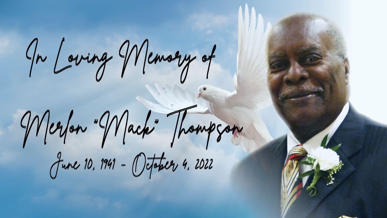 Bro. Merlon "Mack" Thompson's Funeral - YouTube