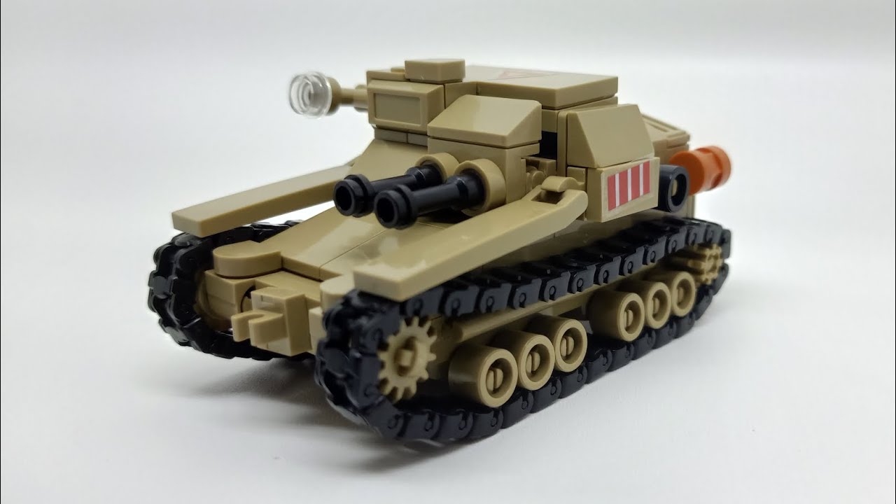 HOW TO BUILD MINI TANK BLOCKS BY SLUBAN - YouTube