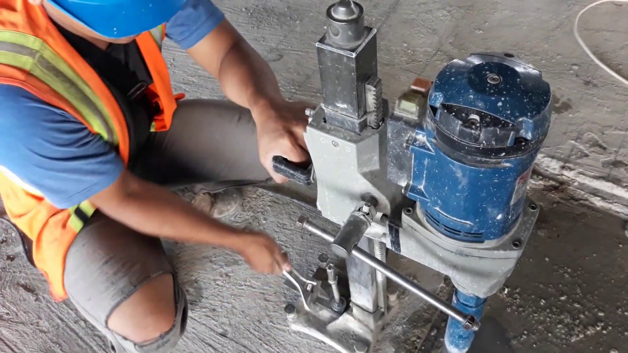 Tutorial Coring Beton / Lantai - YouTube