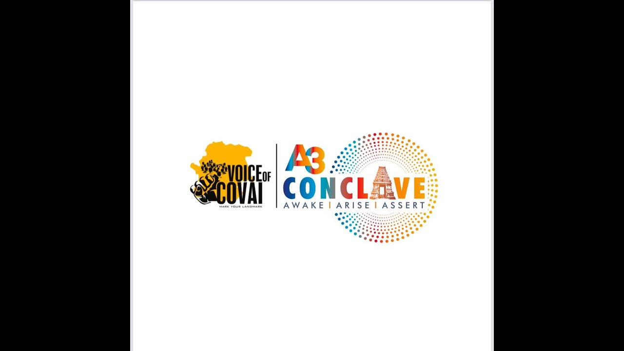 Voice of Covai | A3 Conclave | Day 1 | 30th November 2024 - YouTube