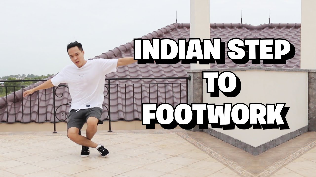 2 Transitions from INDIAN STEP to FOOTWORK I Breakdance Tutorial I ...