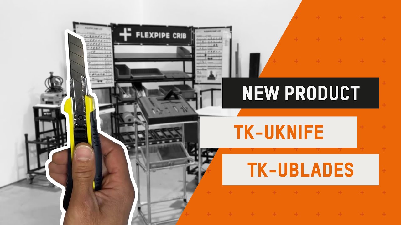 🔔New Product: Utility Knife For Kaizen Foam (TK-UKNIFE) - YouTube