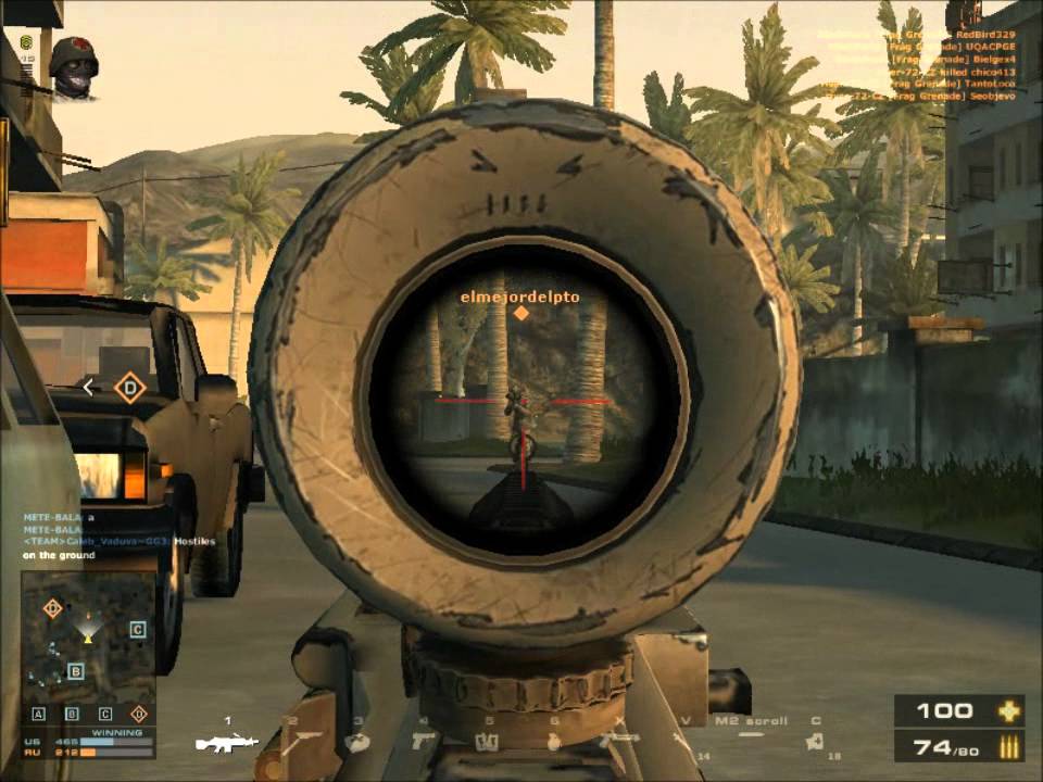 Battlefield Play4Free M249 Saw with Dessert skin and Dessert M145 At ...