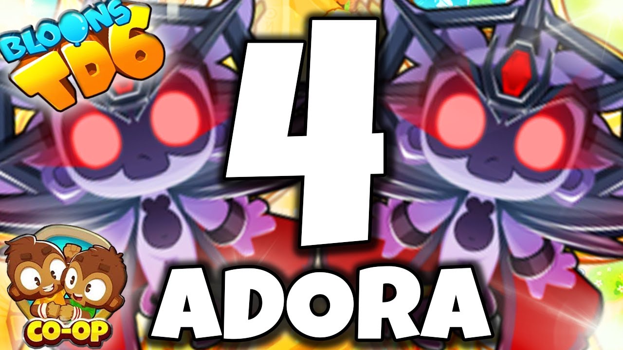 SOLO HERO | 4x ADORA | COOP | Bloons TD6 PL - YouTube