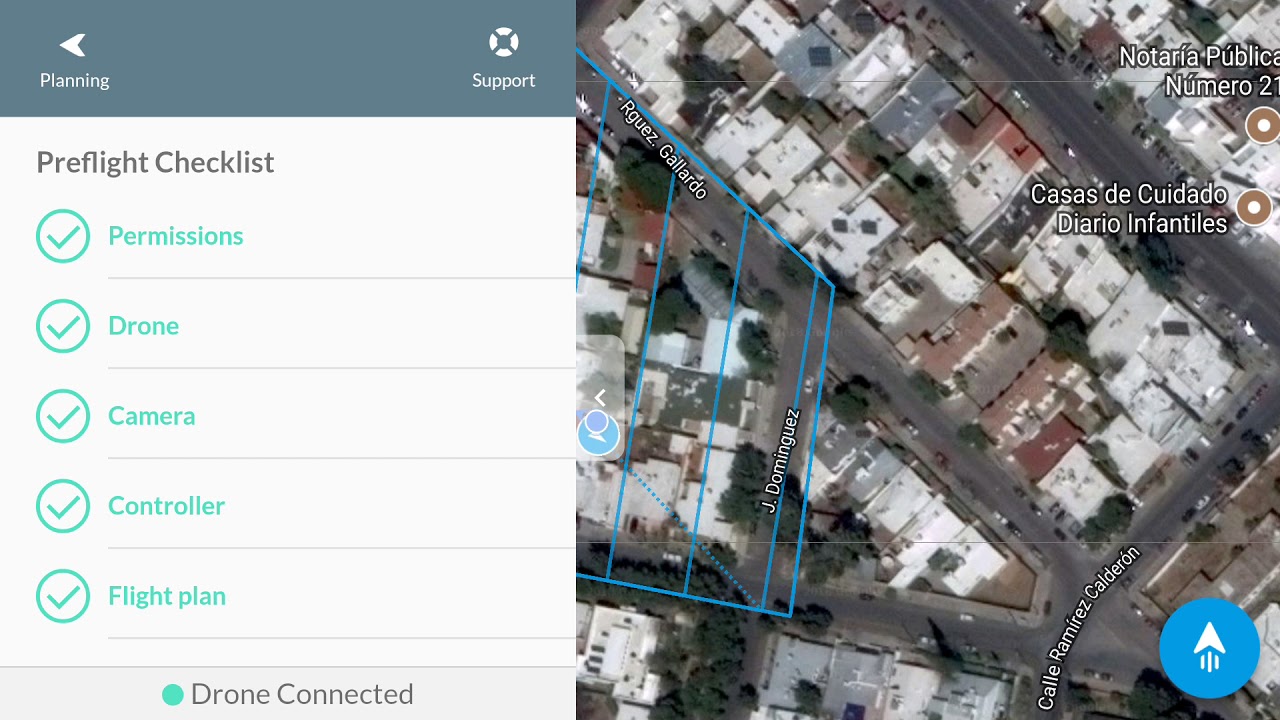 DroneDeploy changing DJI Go photo settings - YouTube