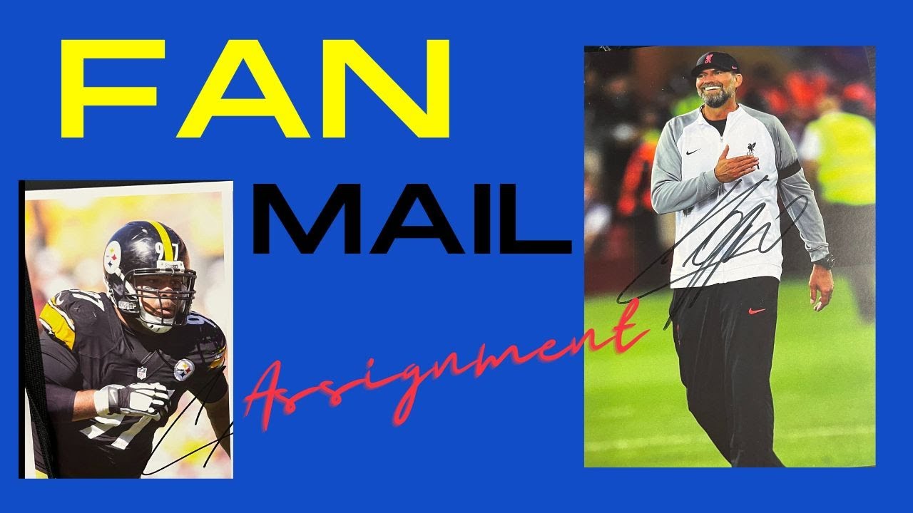 FAN MAIL HOMEWORK ASSIGNMENT! - YouTube