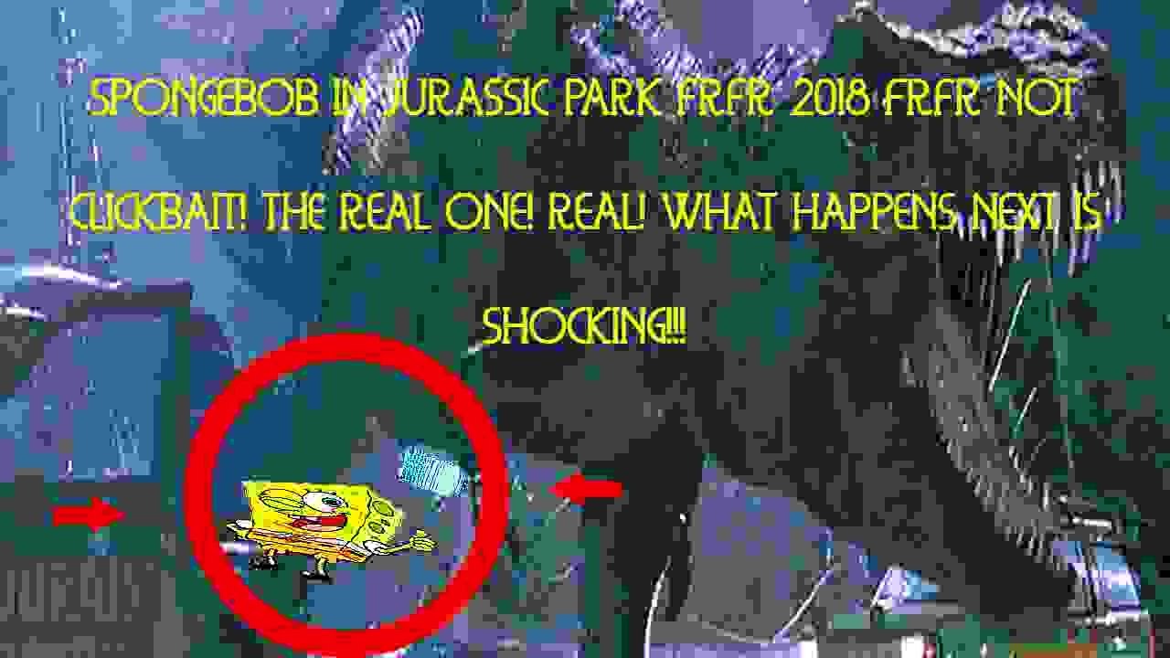Spongebob in Jurassic Park Part 1 - YouTube