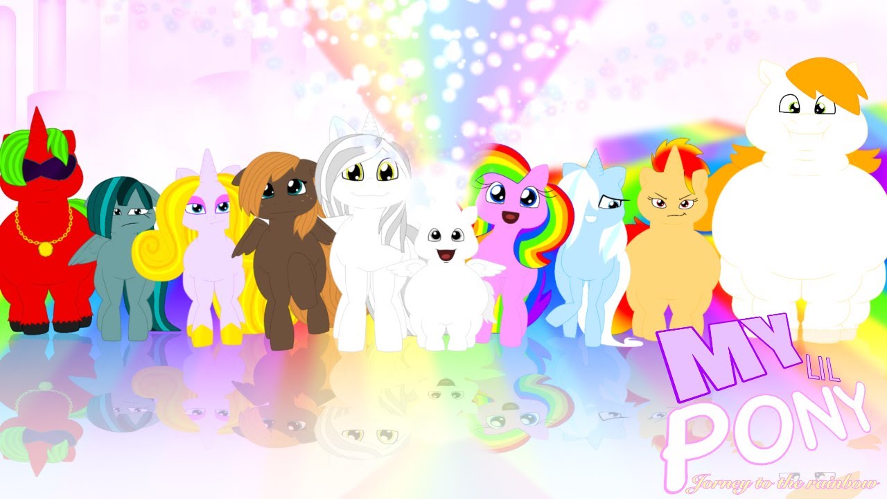 MY LIL PONY: Journey to the Rainbow (Speed Draw) - YouTube