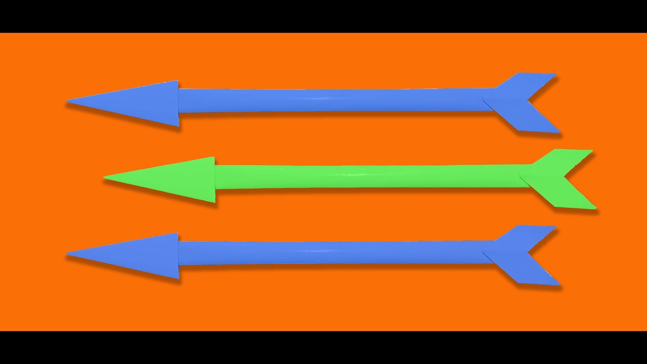 How to Make A Paper Arrow | Easy | Tutorial #2024 - YouTube