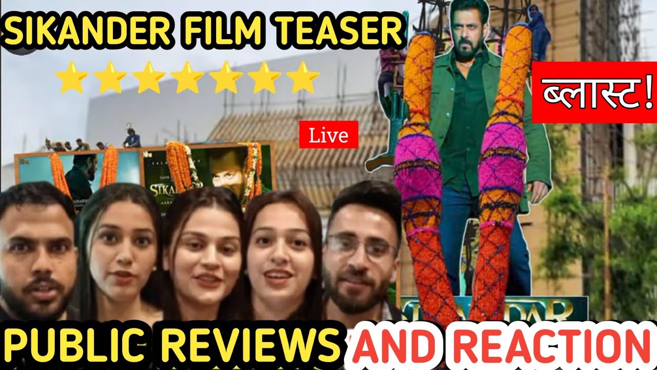 Sikander Film Teaser Honesty Public Review And Reaction🔥| Sikander ...