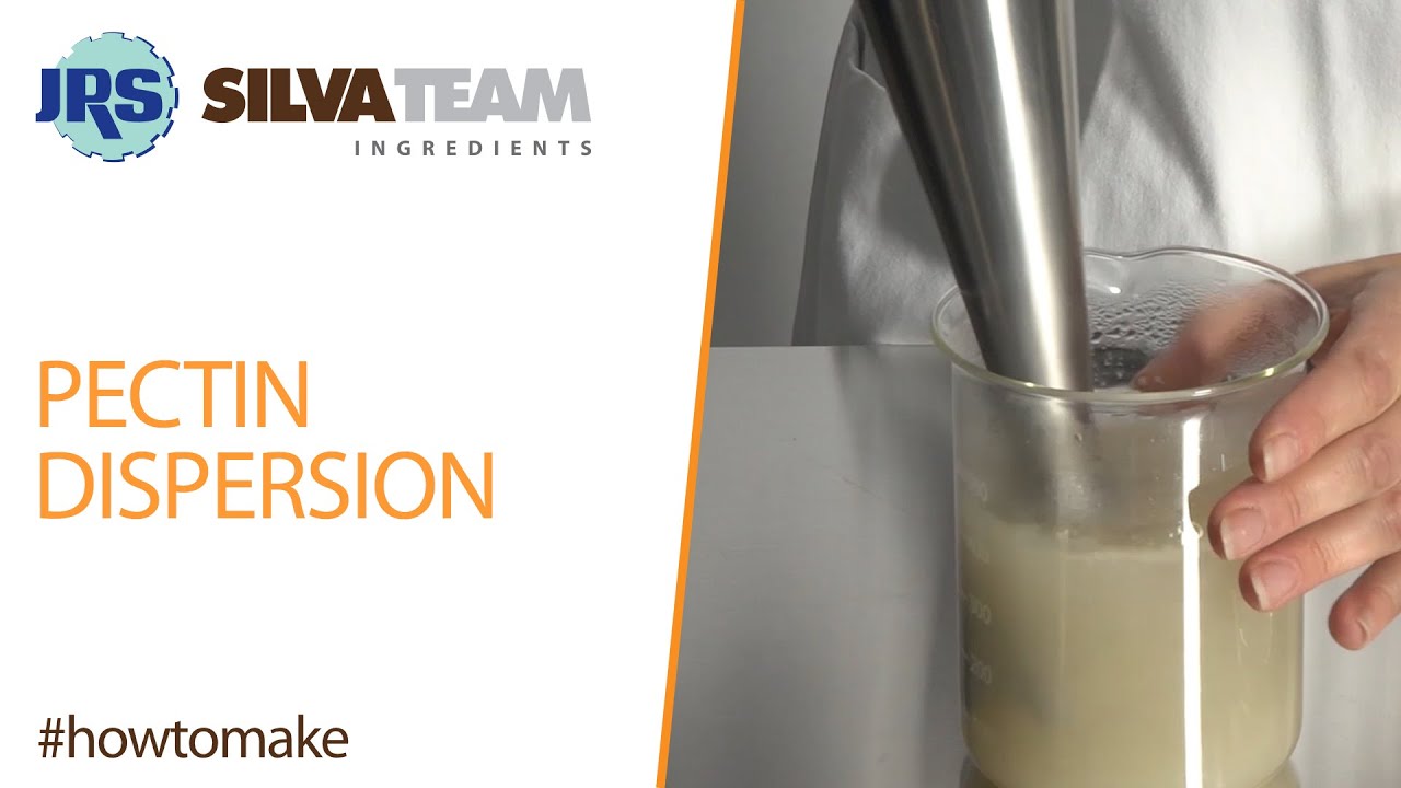 How to correctly disperse pectin - YouTube