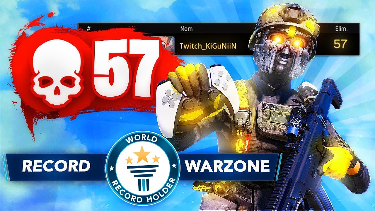 57 KILLS SOLO VS SQUAD ! (World Record Warzone) - YouTube