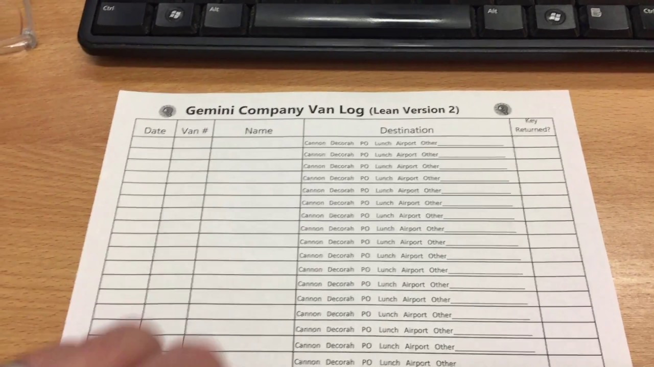 Office Error Proofing - New Form - 2 Second Lean - YouTube