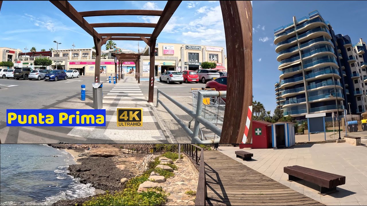 4K Punta Prima Torrevieja Spain Shopping Centre Punta Marina 4K Punta Prima Torrevieja Spain Shopping Centre Punta Marina