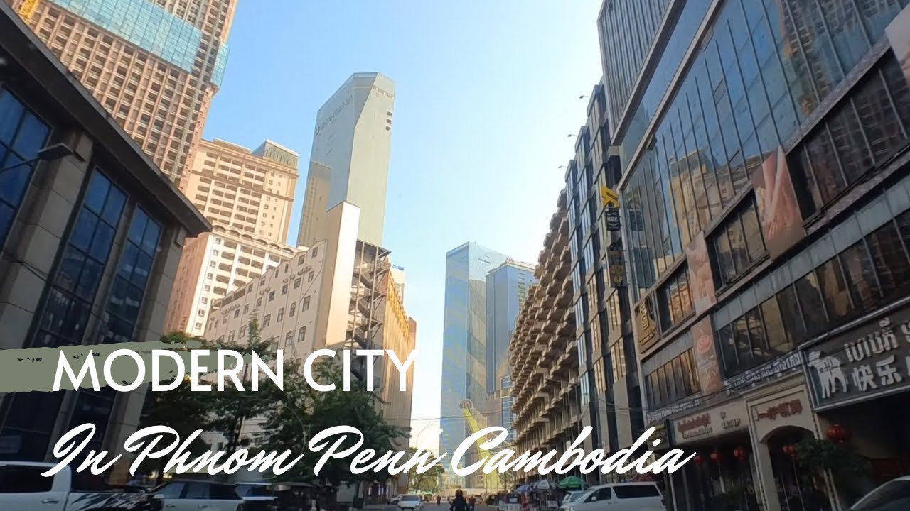 The First Modern City in Cambodia 2023 - Phnom Penh [4K] Driving and ...