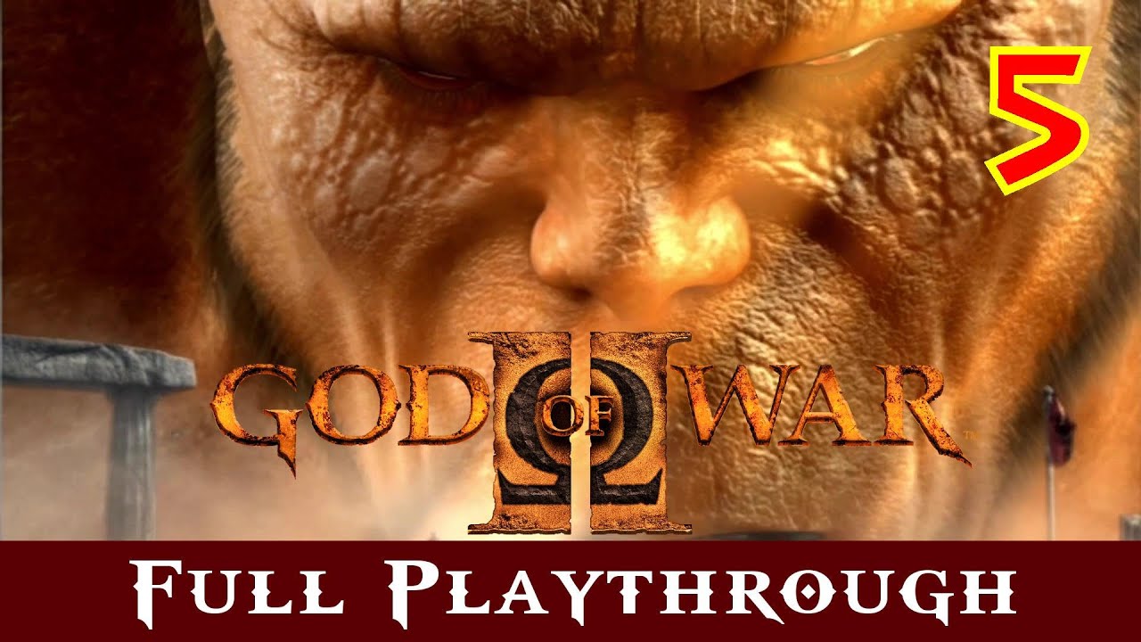 God Of War II | Full Playthrough | Part 05 - Ron Perlman Is Cronos ...